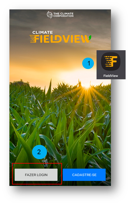 Como gerar uma camada manual de colheita pelo FieldView™ app - Android